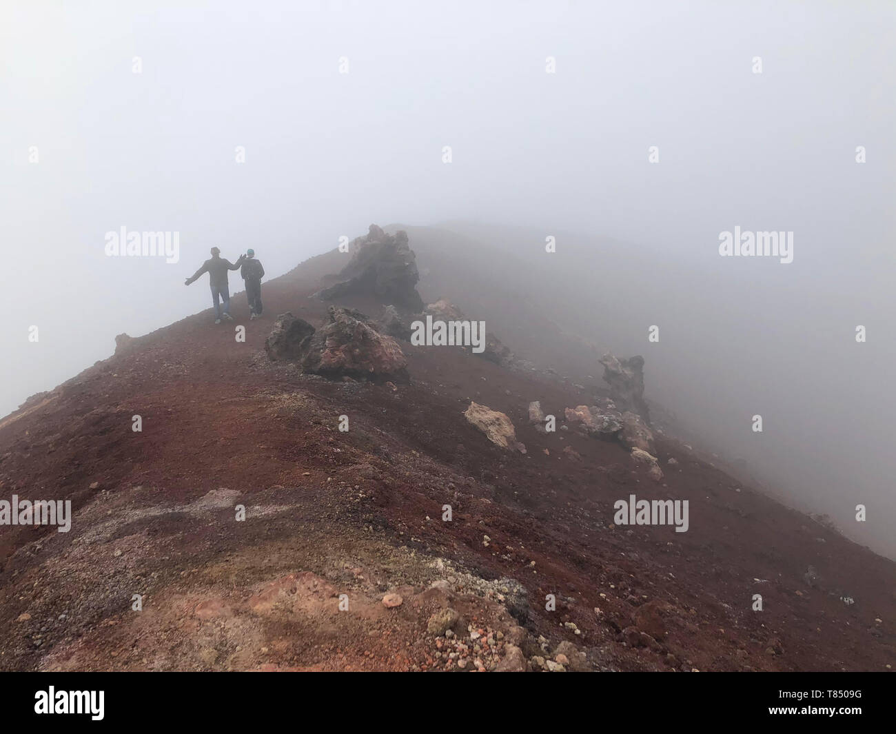 Volcano exploring hi-res stock photography and images - Alamy
