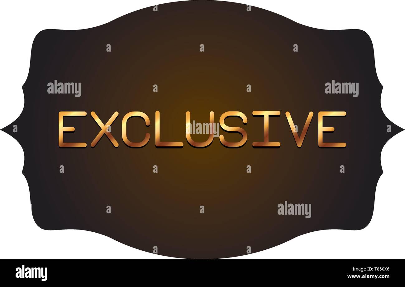 Golden limited edition label hi-res stock photography and images - Alamy