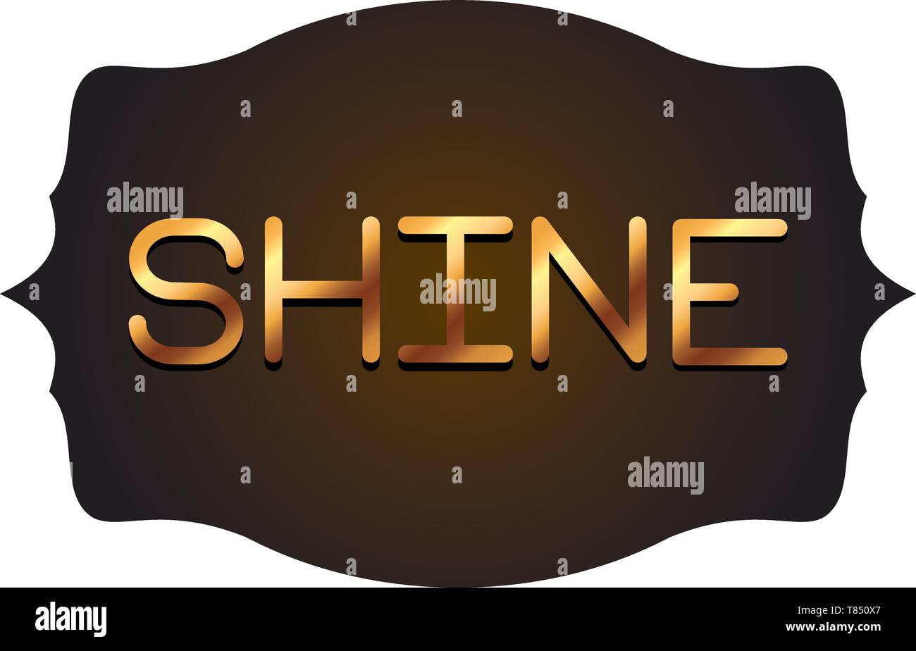 shine vintage label Stock Vector Image & Art - Alamy