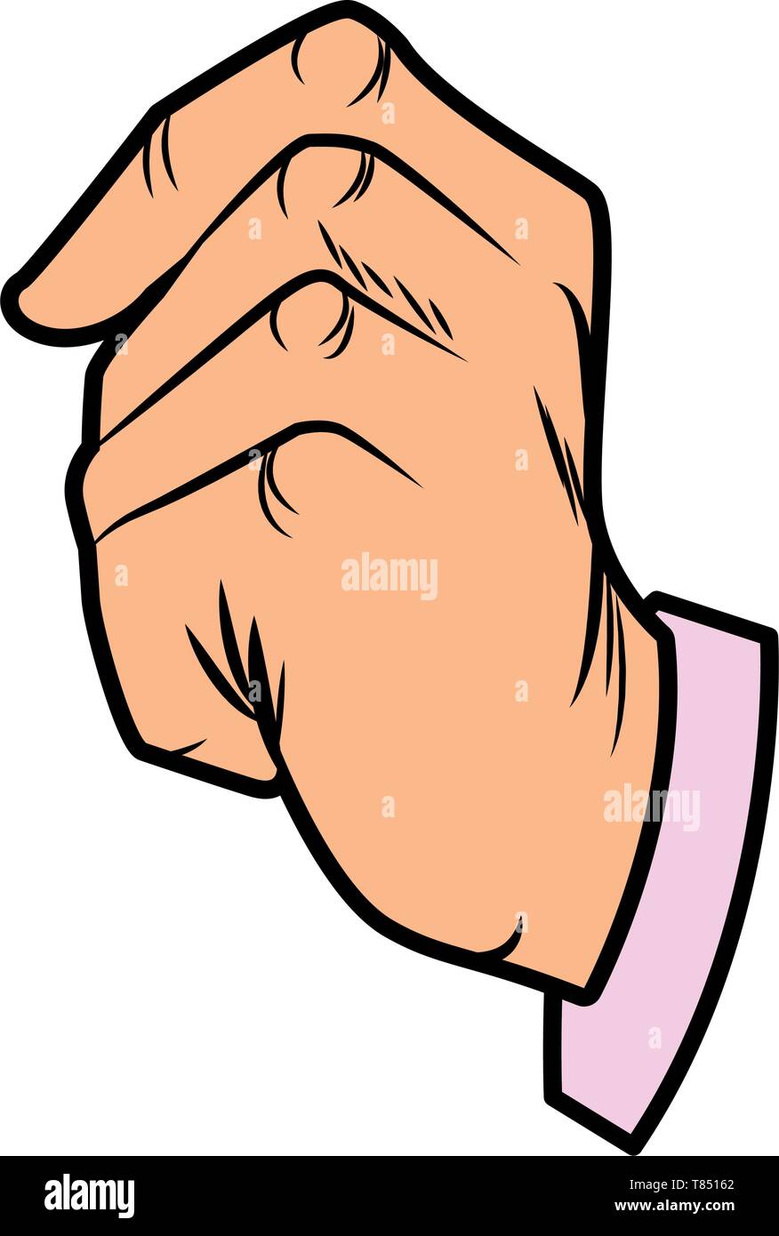 pop art hand cartoon Stock Vector Image & Art - Alamy
