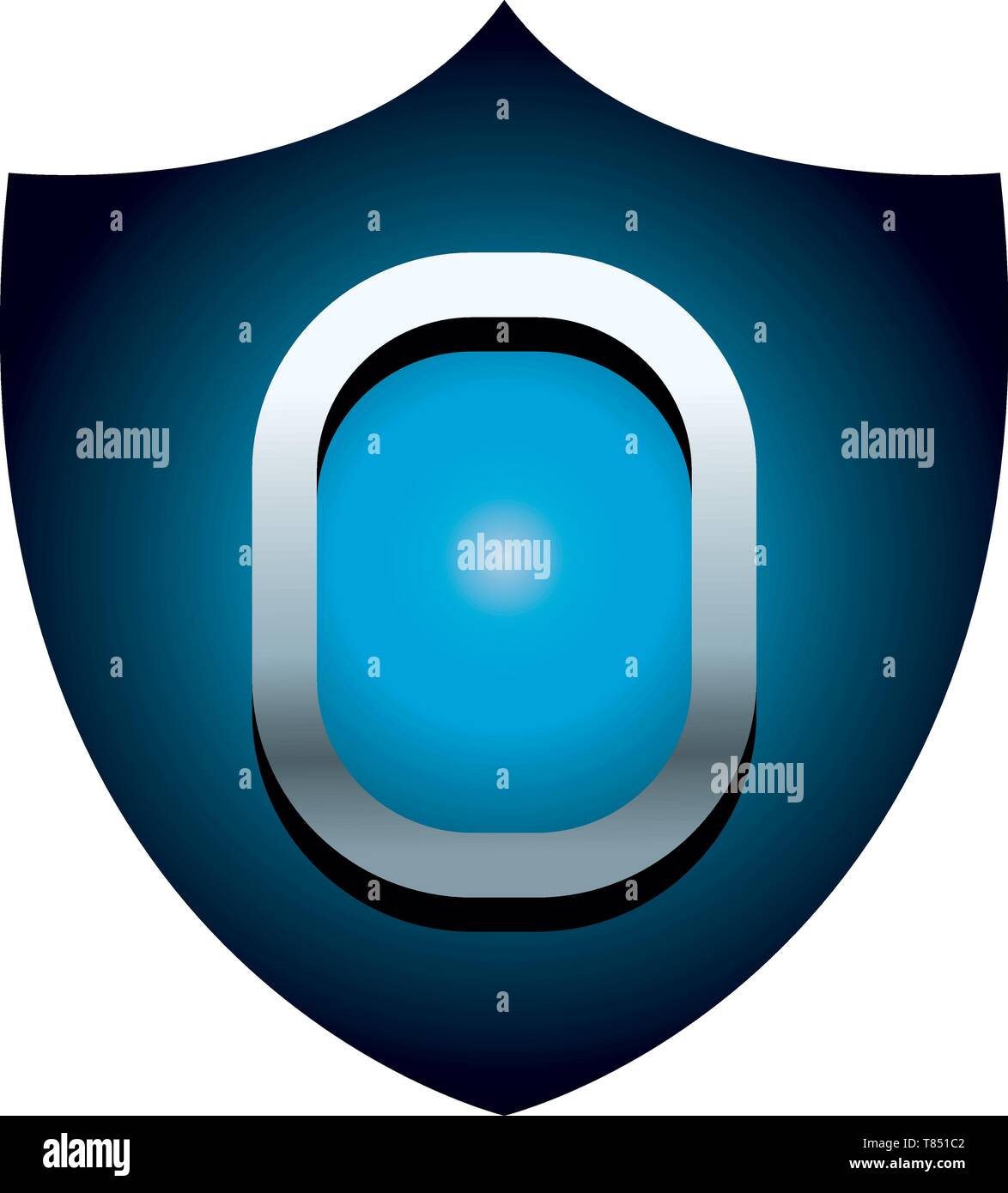 Number zero badge vector Stock Vector Images - Alamy