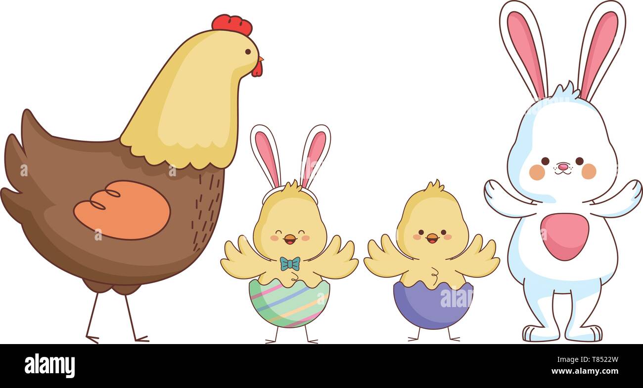 Happy farm animals cartoon Stock Vector Image & Art - Alamy