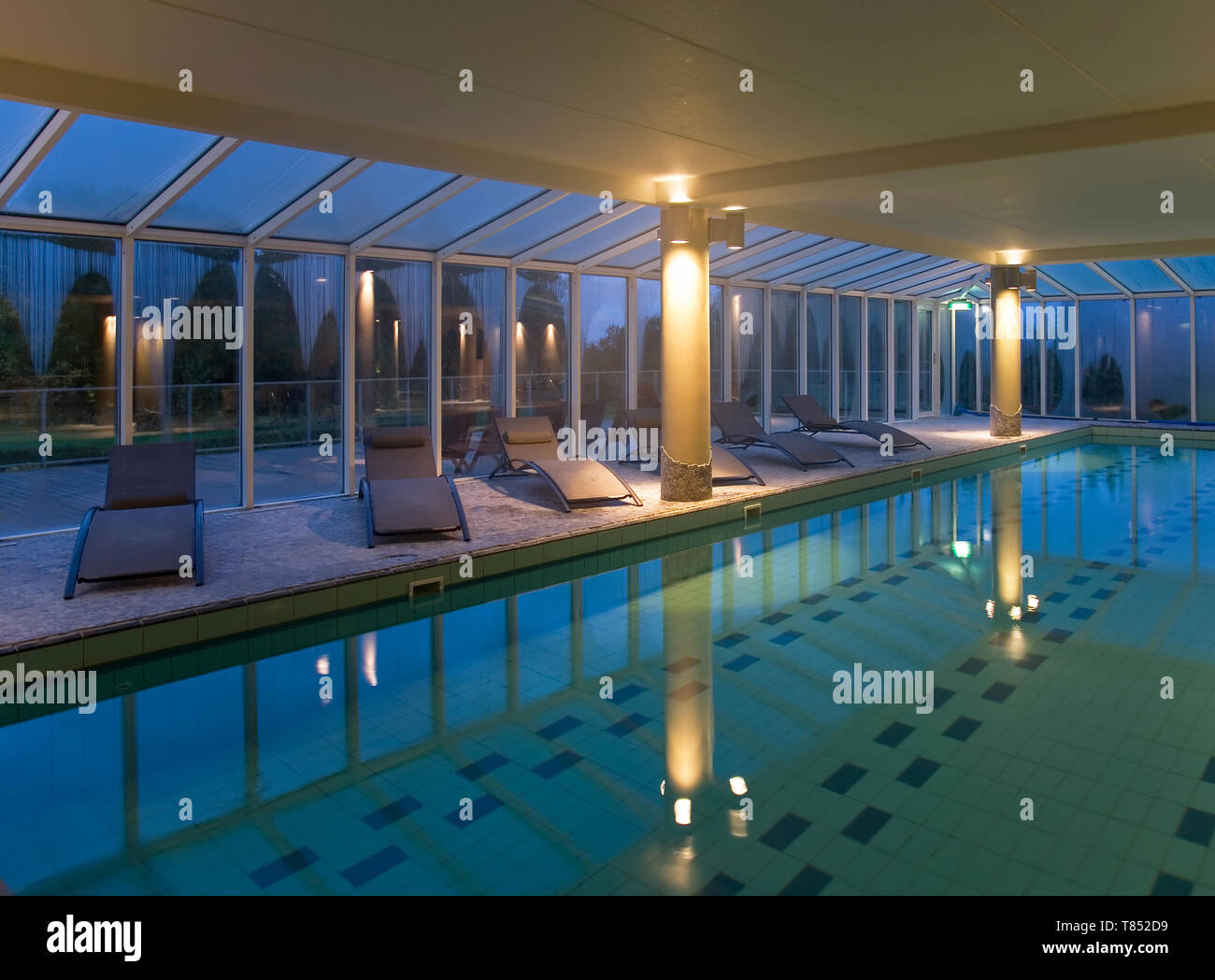 Spa Swimming Pool Stock Photo - Alamy