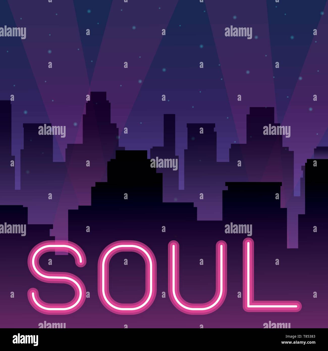 Illuminated soul Stock Vector Images - Alamy
