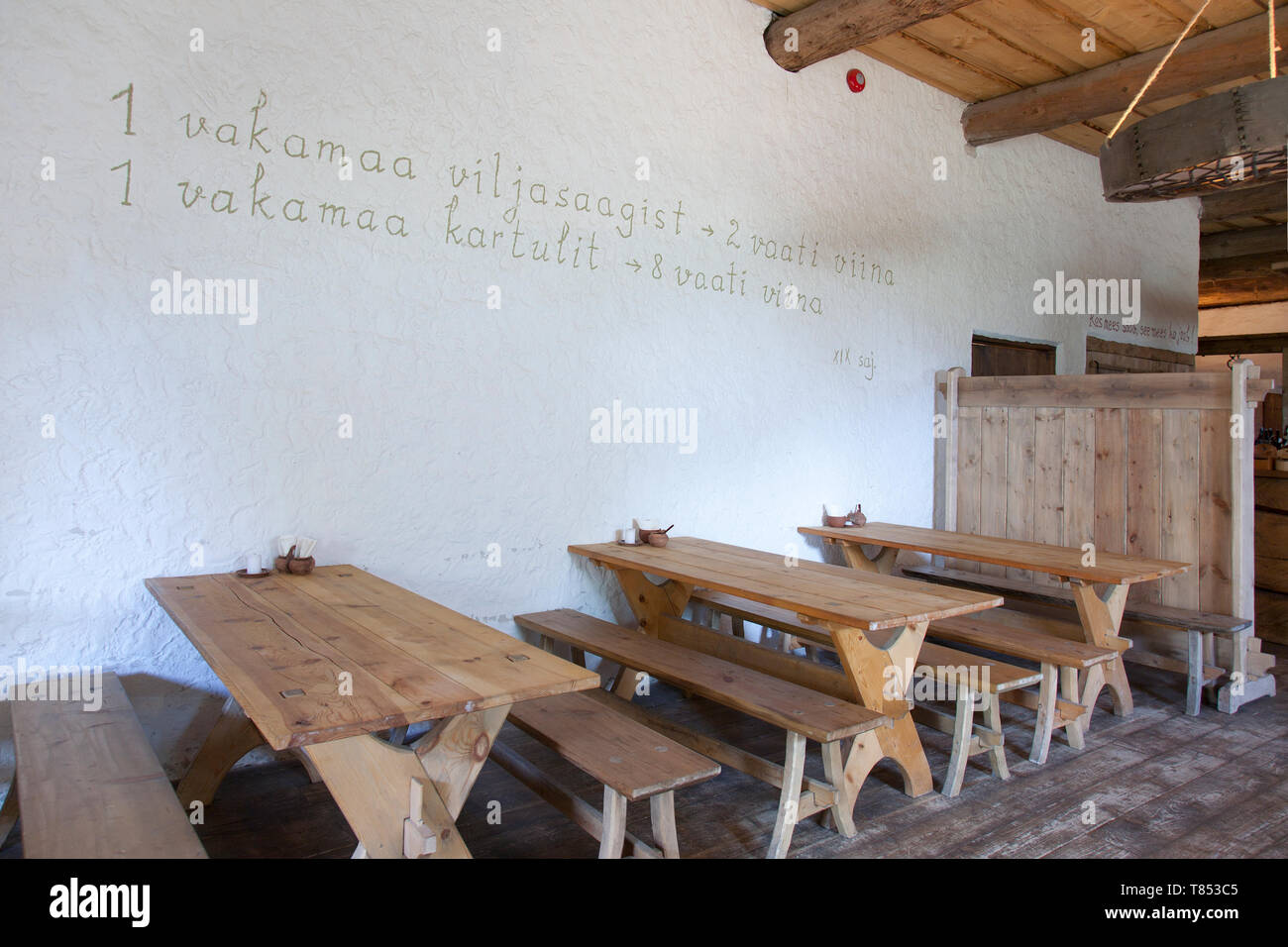 Old Inn Seating Stock Photo - Alamy