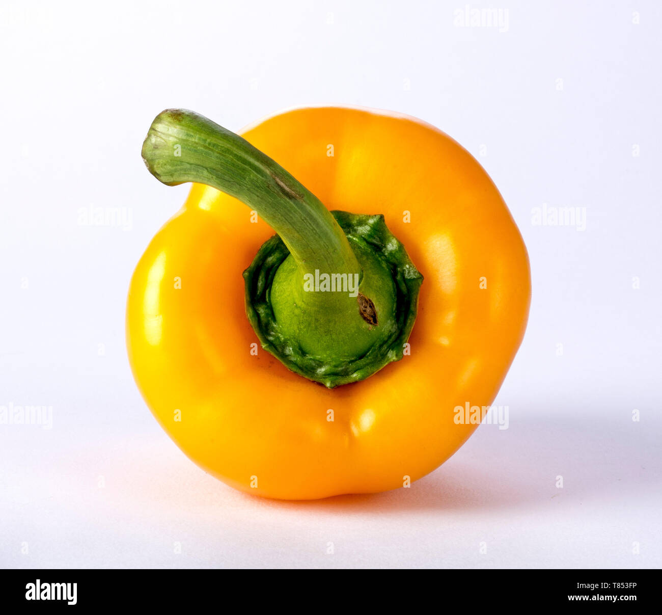Yellow Bell Pepper Stock Photo - Alamy