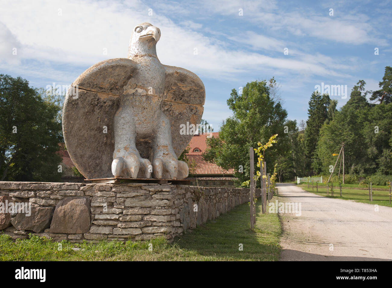 Large Bird Statuary Stock Photo - Alamy