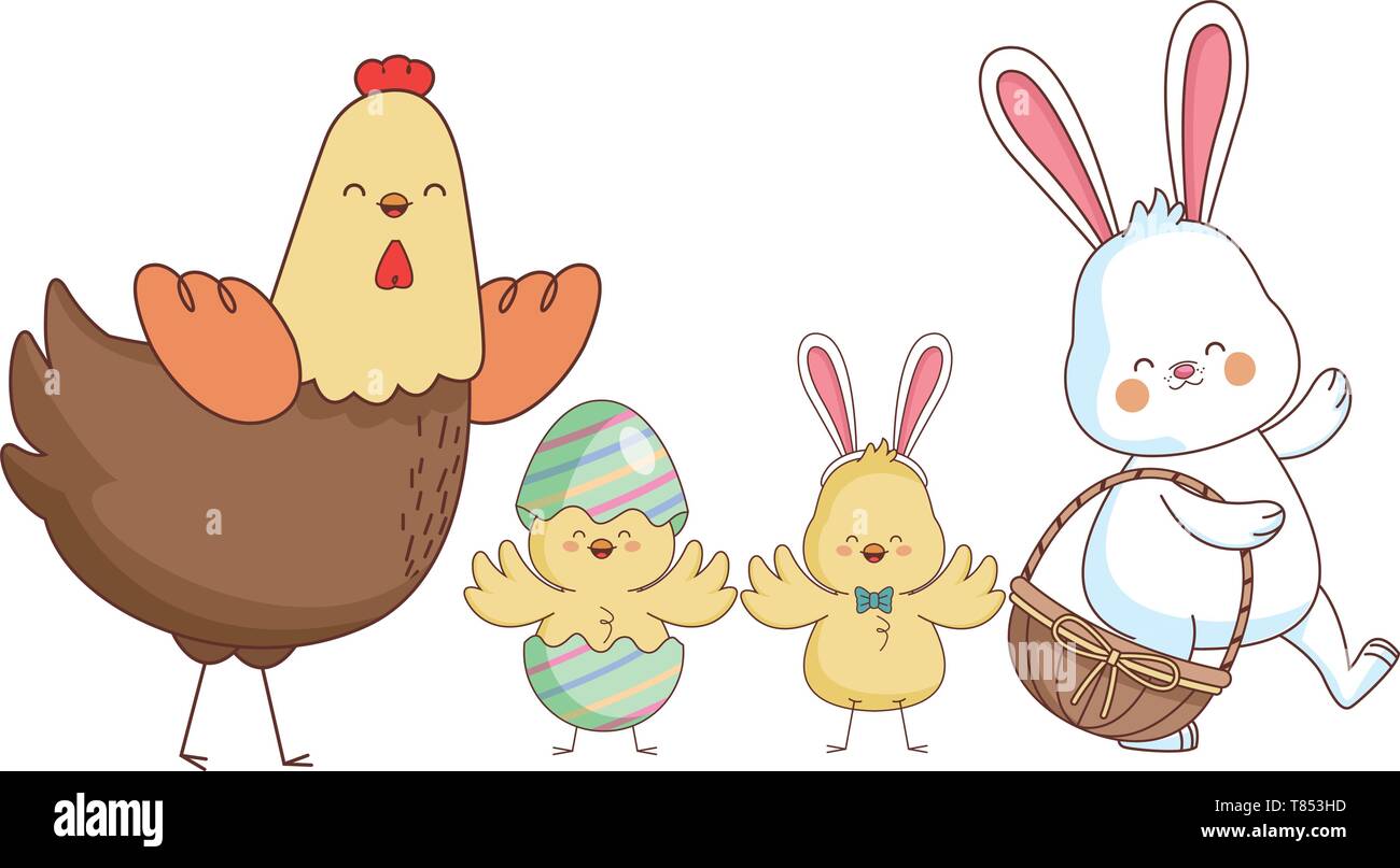 Happy farm animals cartoon Stock Vector Image & Art - Alamy