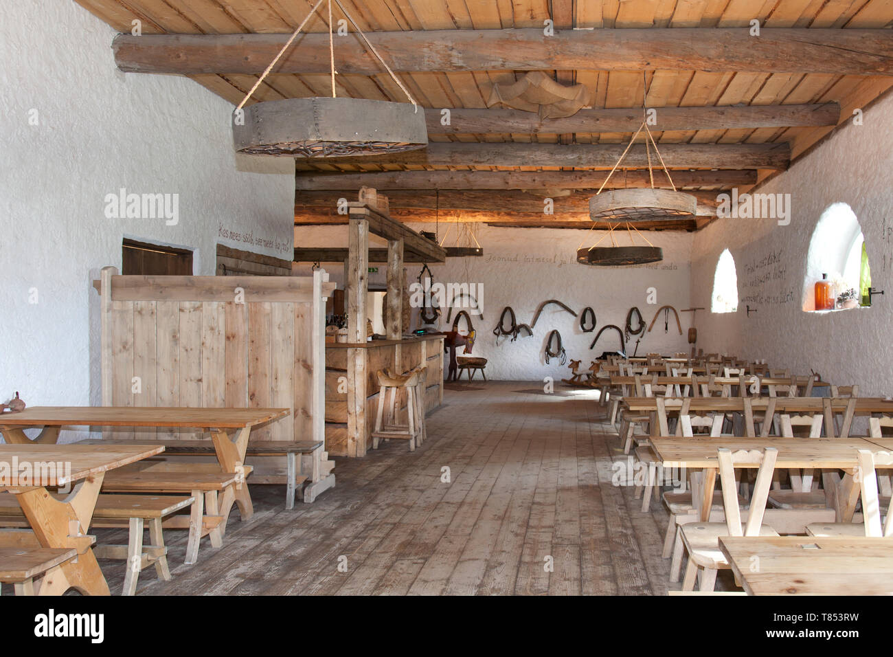 Old Inn Seating Stock Photo - Alamy