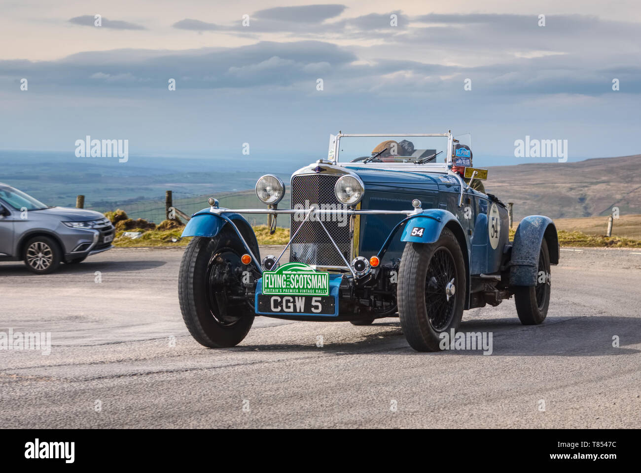 Flying scotsman at speed hi-res stock photography and images - Alamy