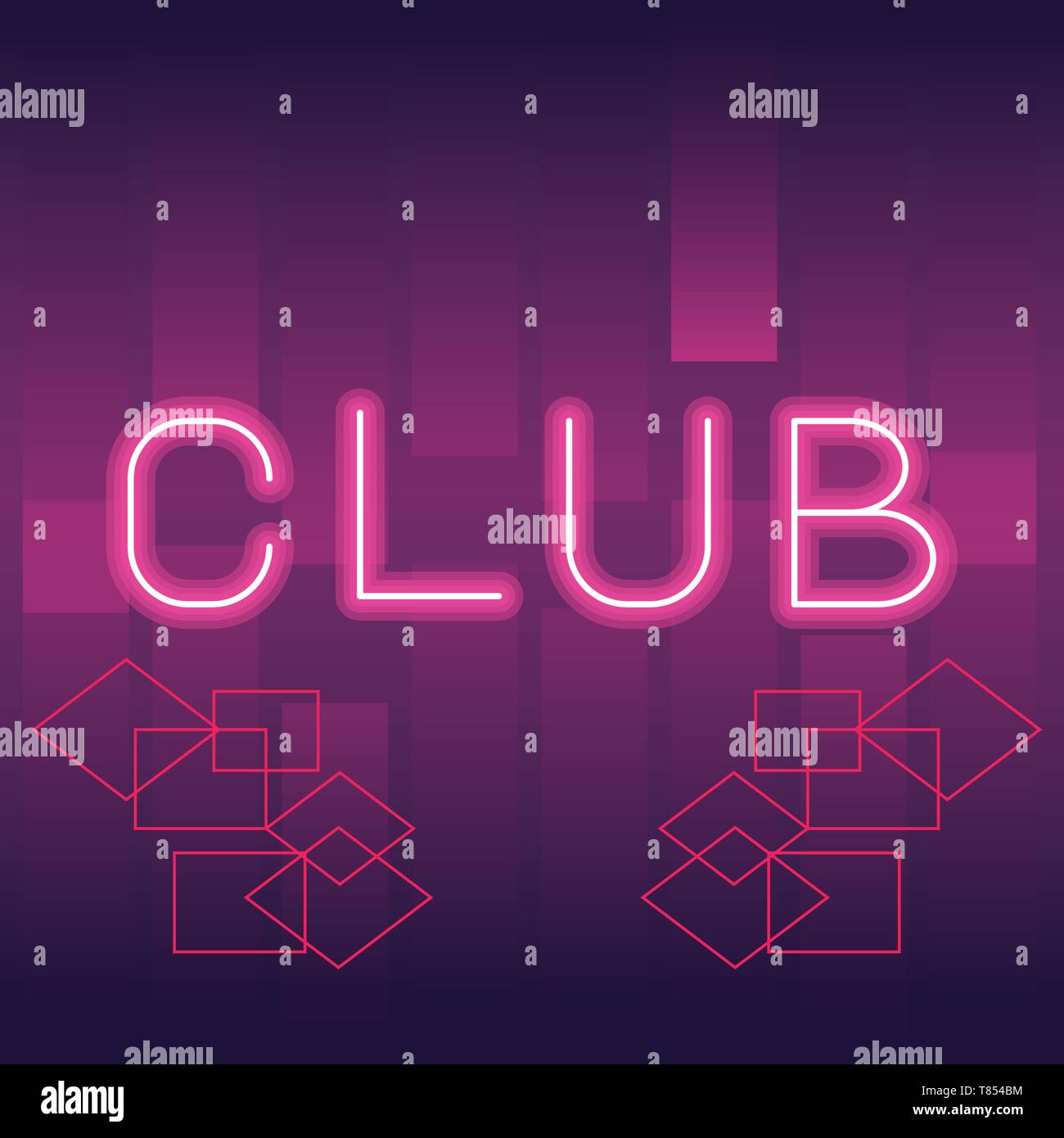 Reflections club Stock Vector Images - Alamy
