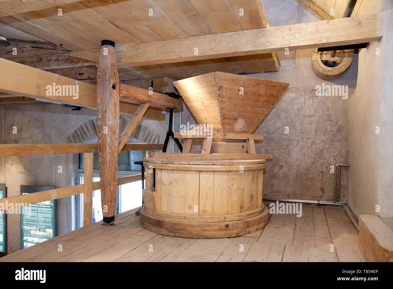 Old Style Watermill Stock Photo - Alamy
