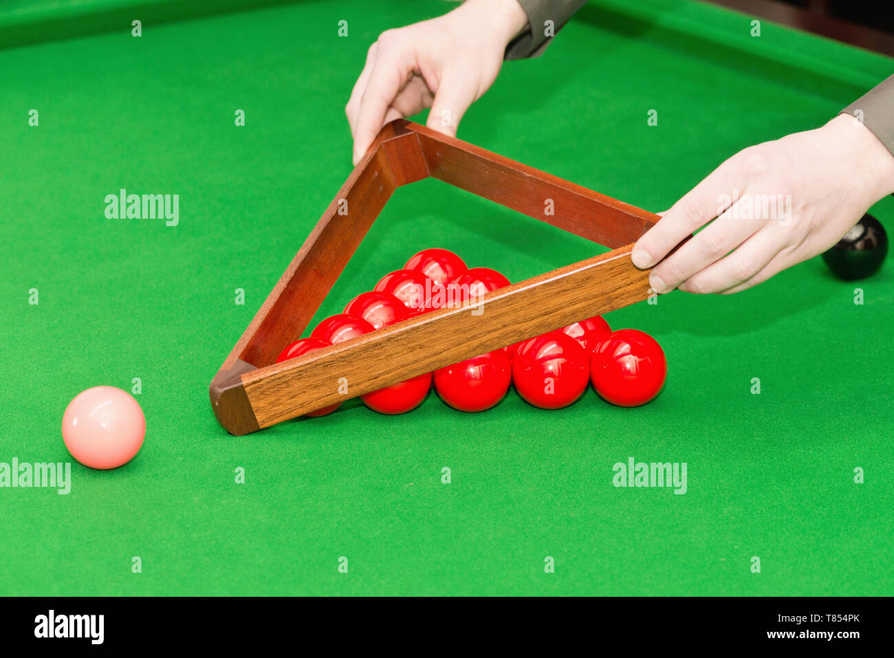 Snooker triangle hi-res stock photography and images - Alamy