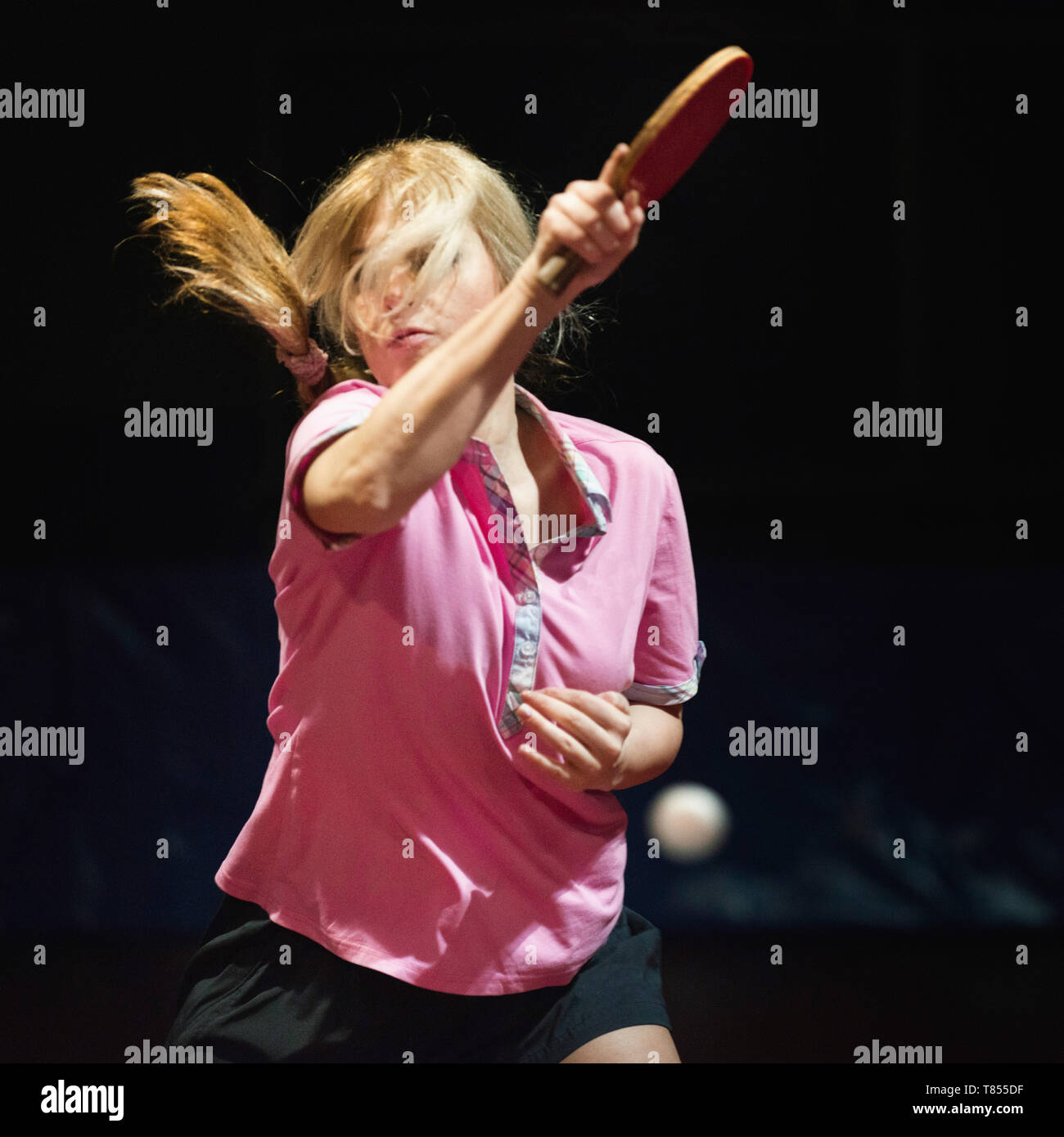 Tennis table women competition hi-res stock photography and images - Alamy