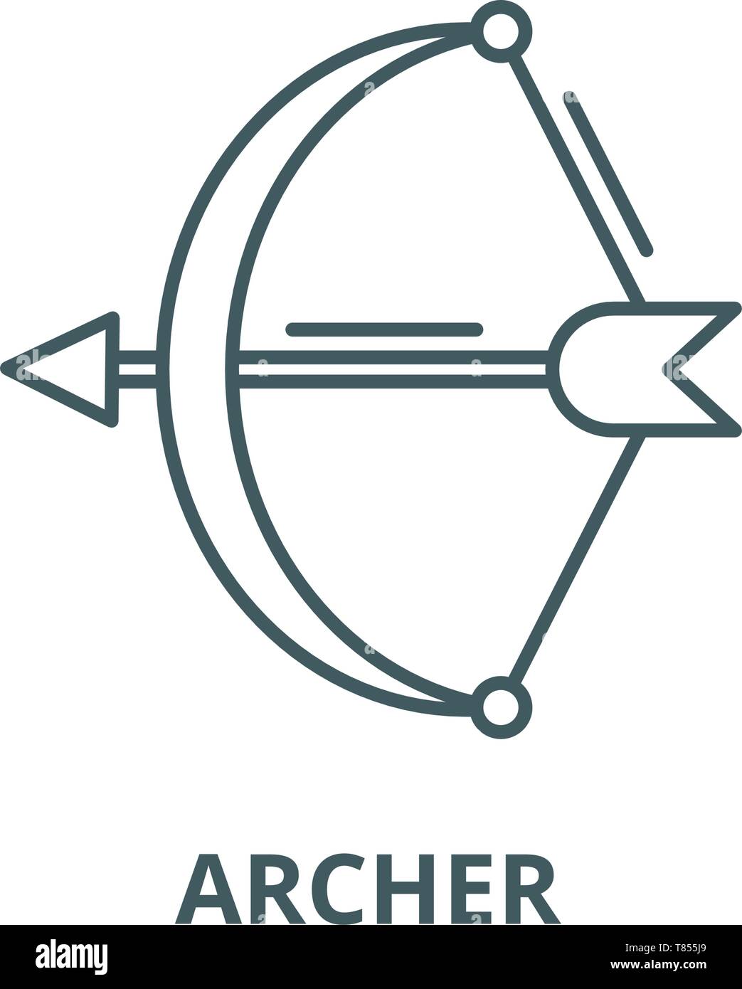 Archer Logo High Resolution Stock Photography and Images - Alamy