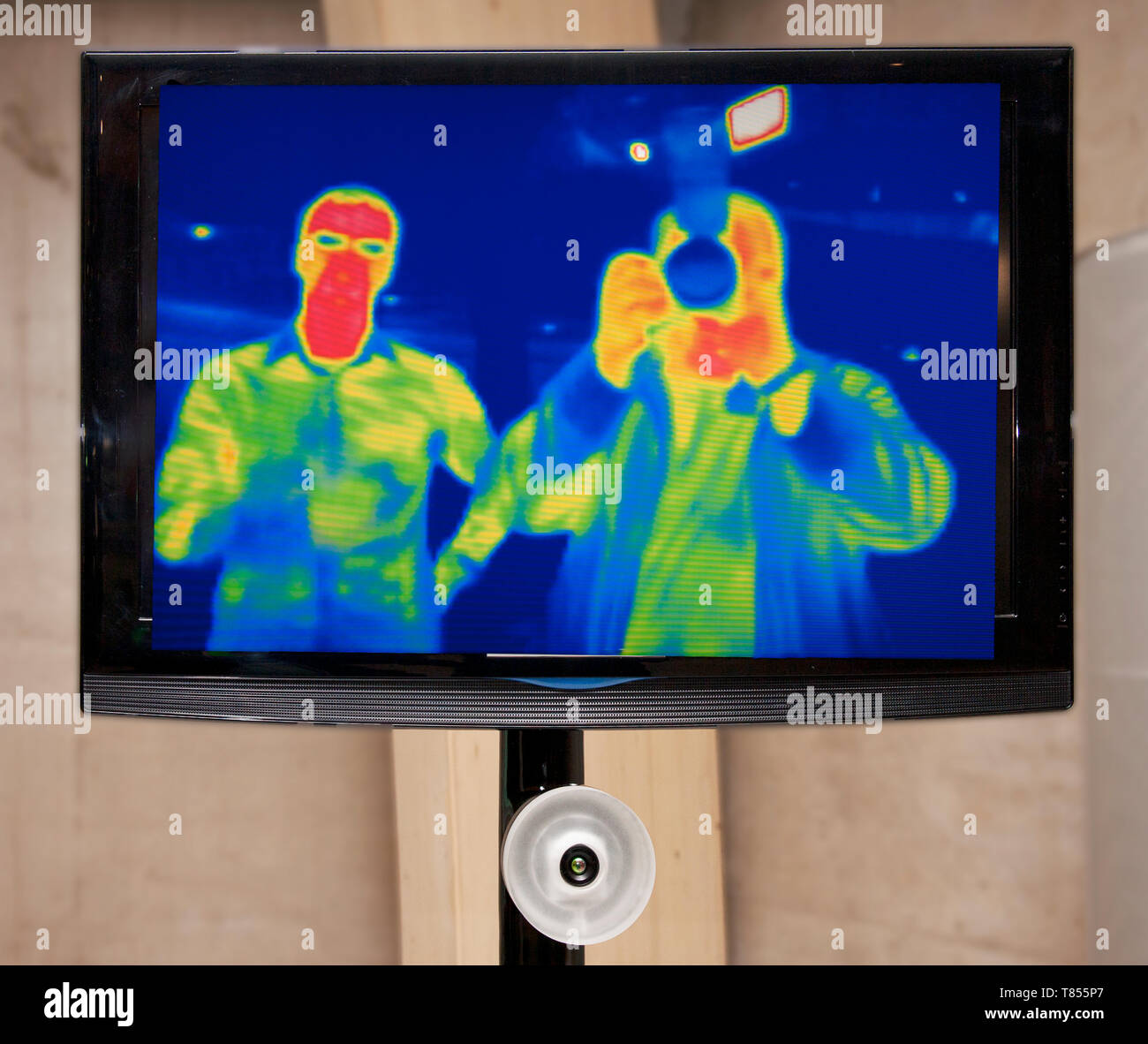 Infrared Television Display Stock Photo - Alamy