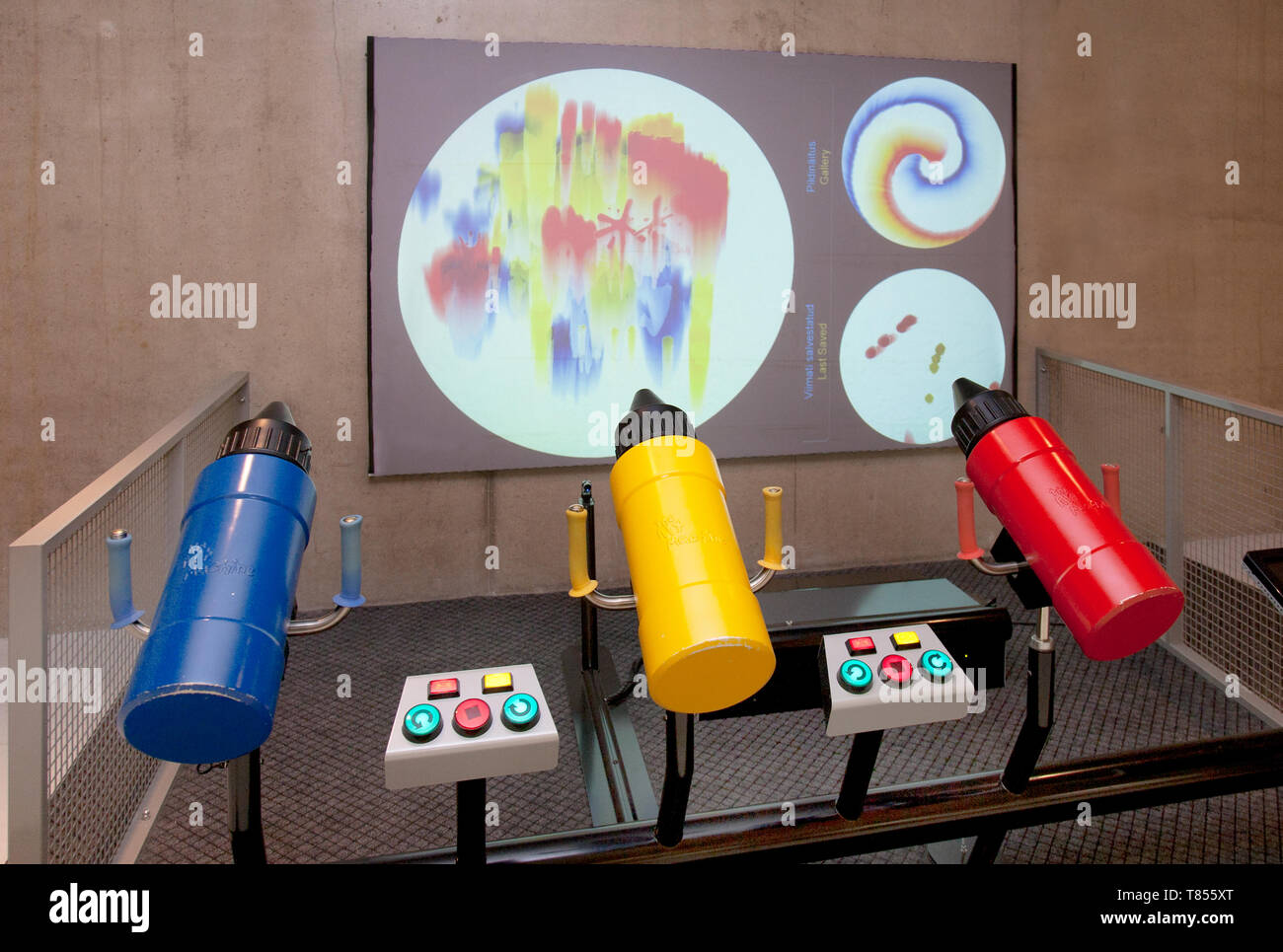 Art Machine Exhibit Stock Photo - Alamy