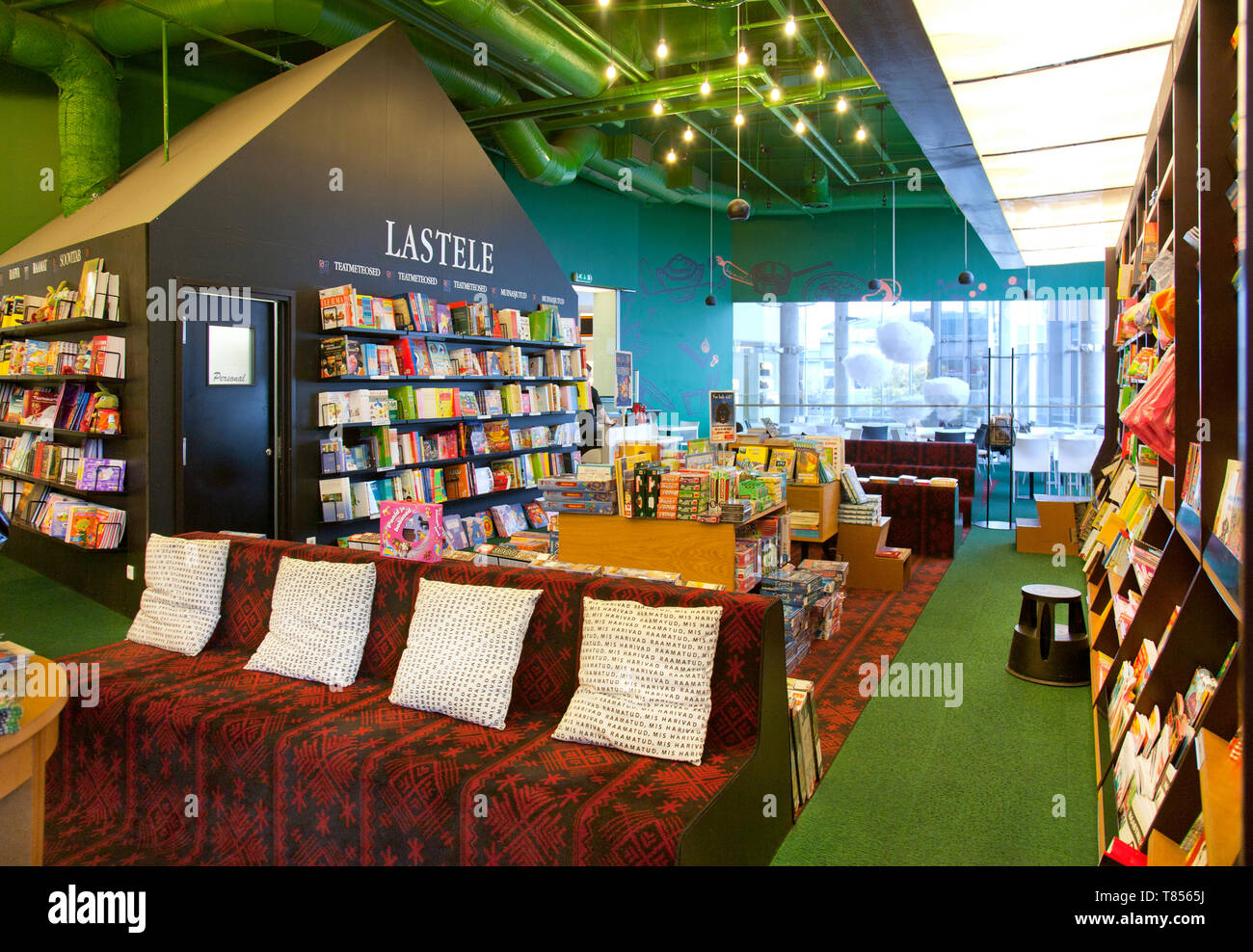 Reading Room in a Bookstore Stock Photo - Alamy