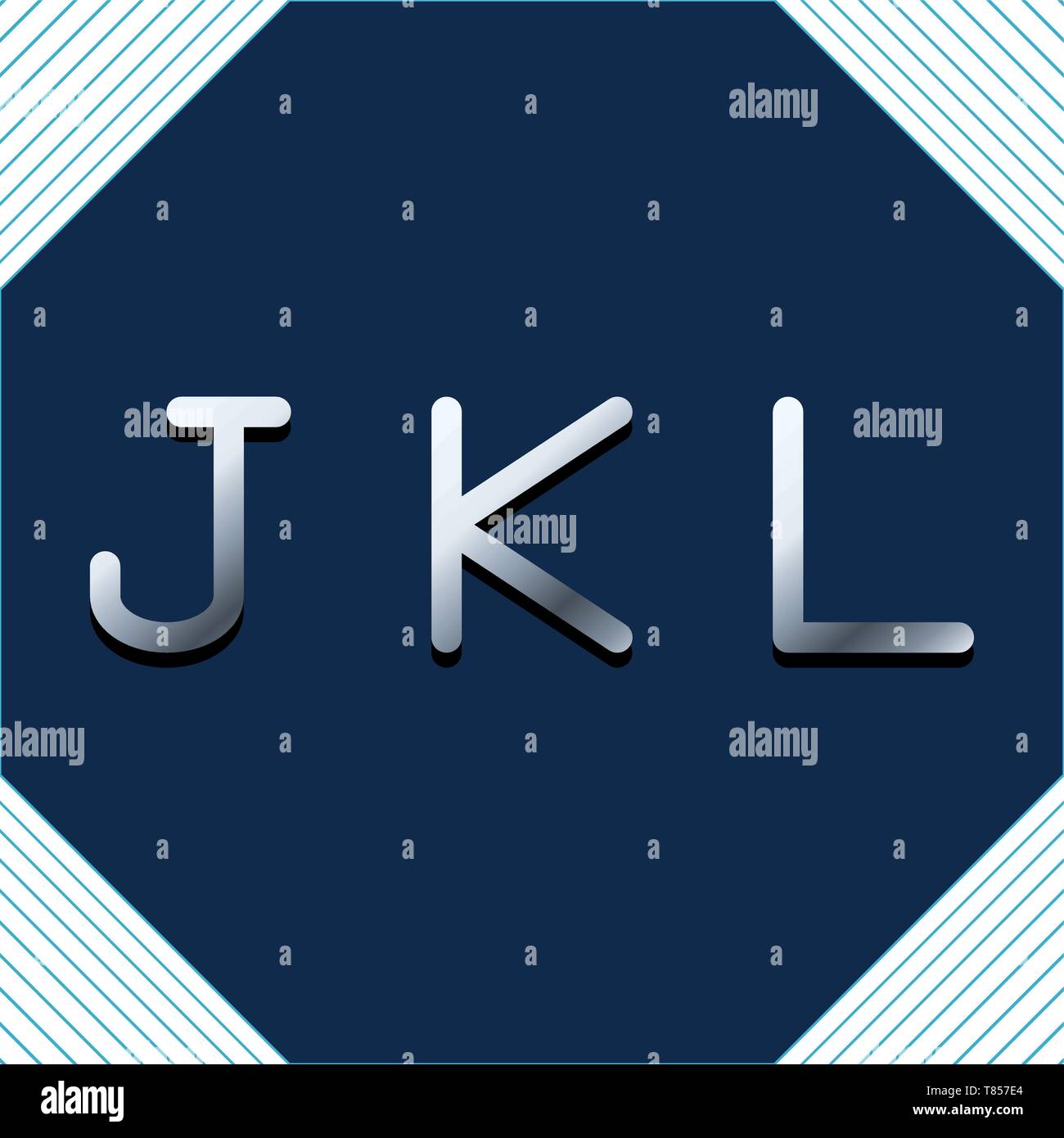 Jkl font hi-res stock photography and images - Alamy
