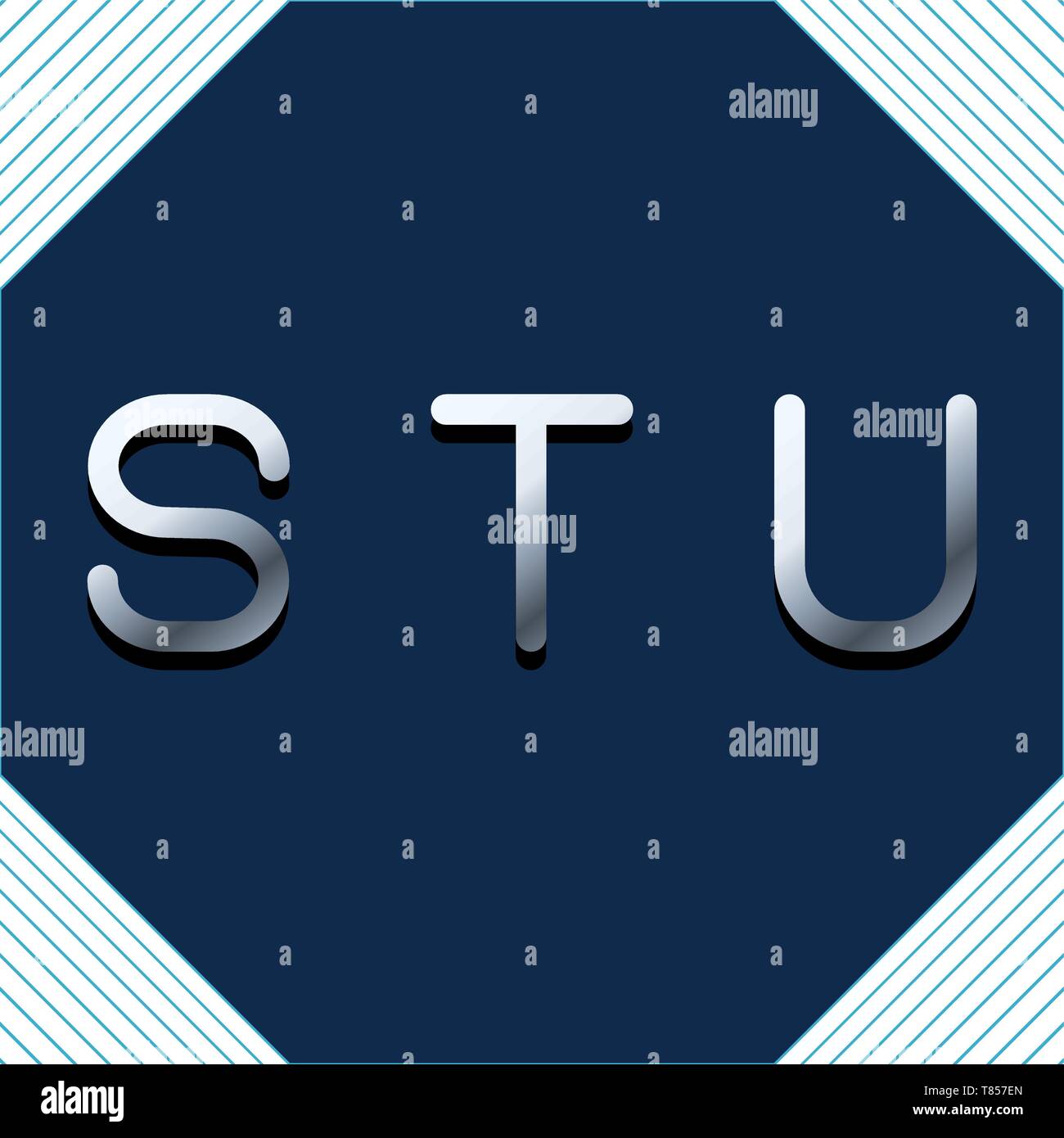 Letter stu Stock Vector Images - Alamy