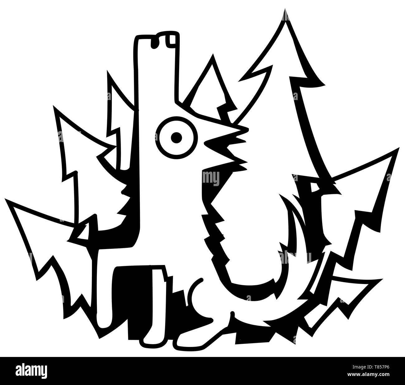 Funny Cartoon Stencils