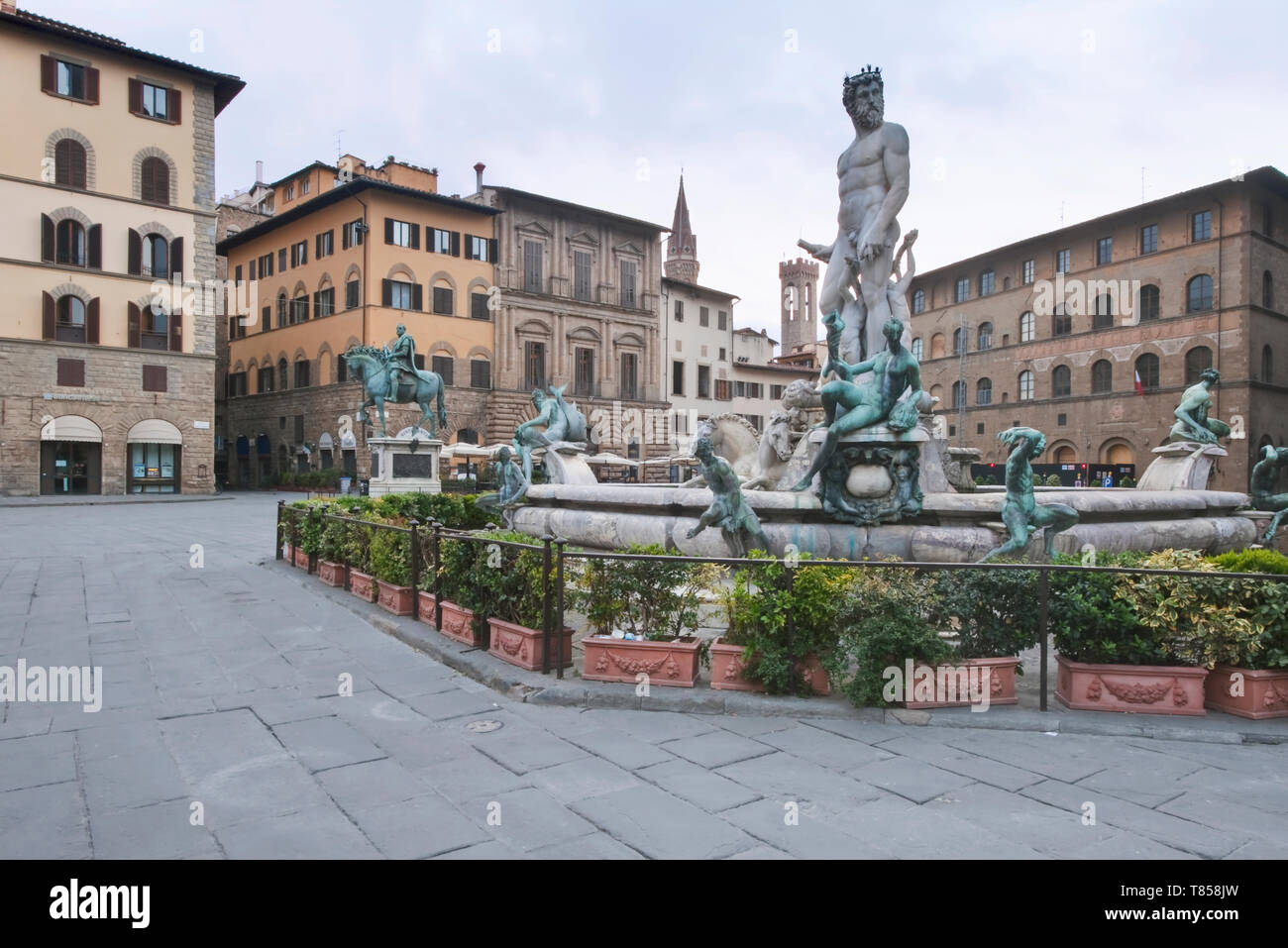 Piazza della Signoria Stock Photo - Alamy