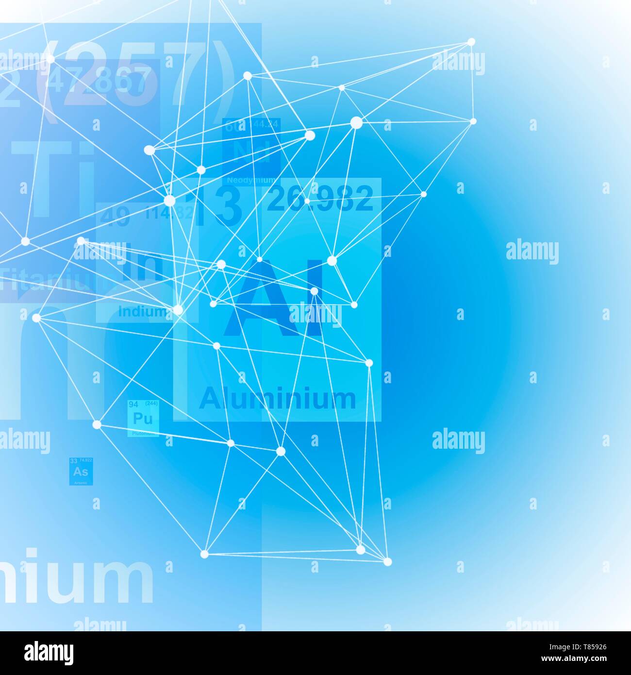 Aluminium periodic table chemical hi-res stock photography and images ...