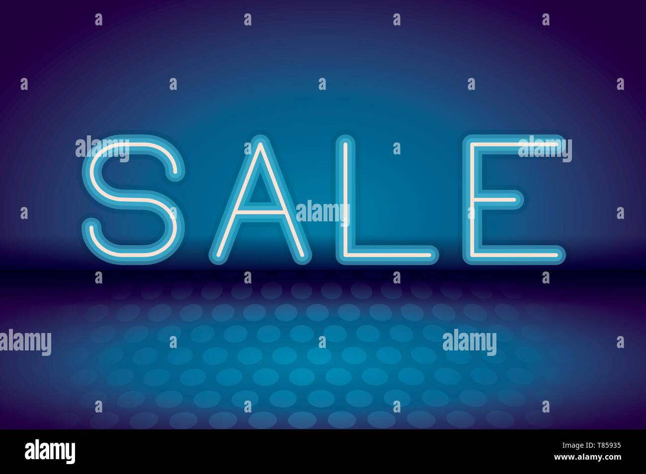 Sale neon advertising Stock Vector Image & Art - Alamy