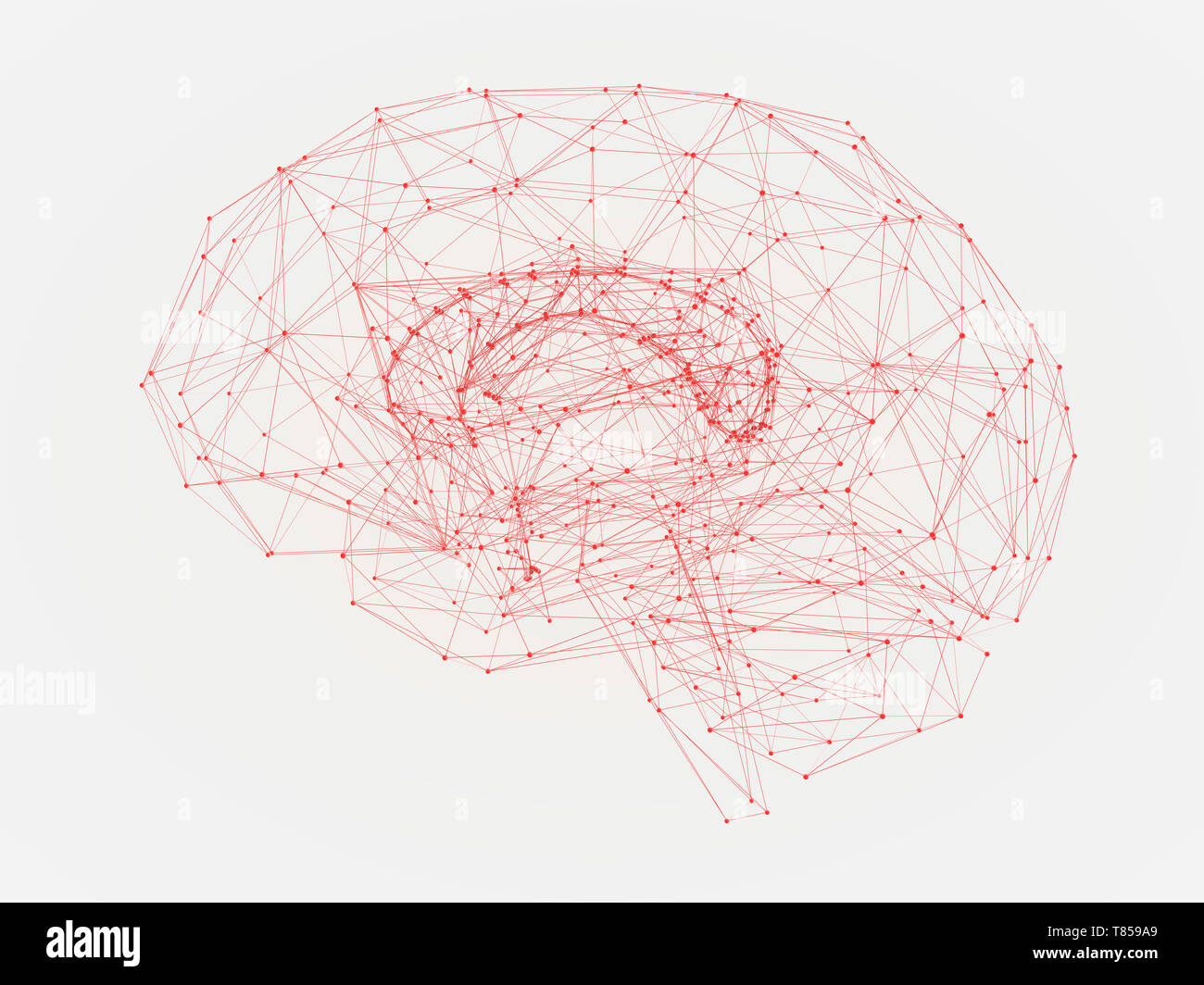 Human brain, illustration Stock Photo - Alamy