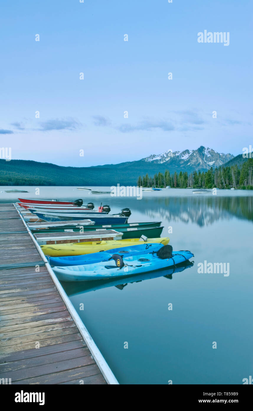 Redfish lake lodge hi-res stock photography and images - Alamy