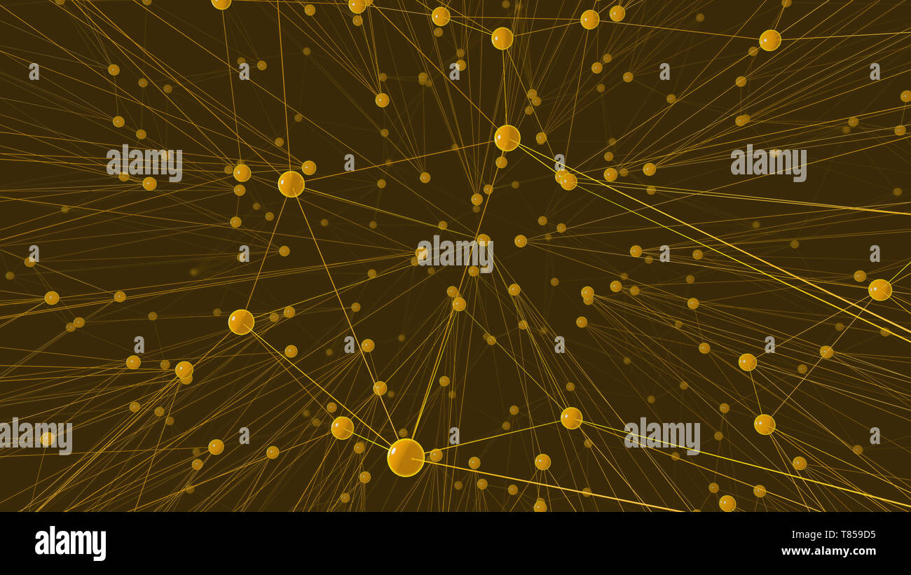 Network, abstract illustration Stock Photo - Alamy