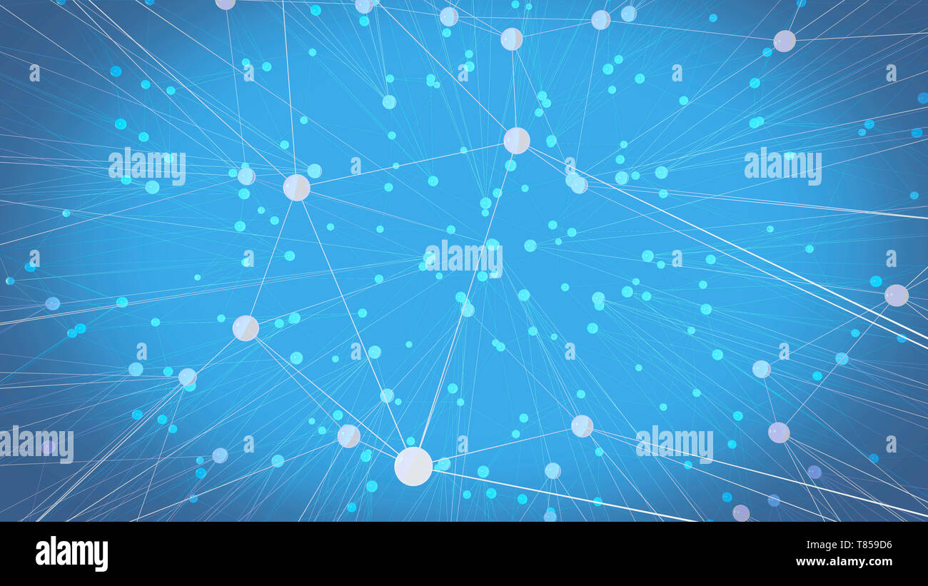 Network, abstract illustration Stock Photo - Alamy