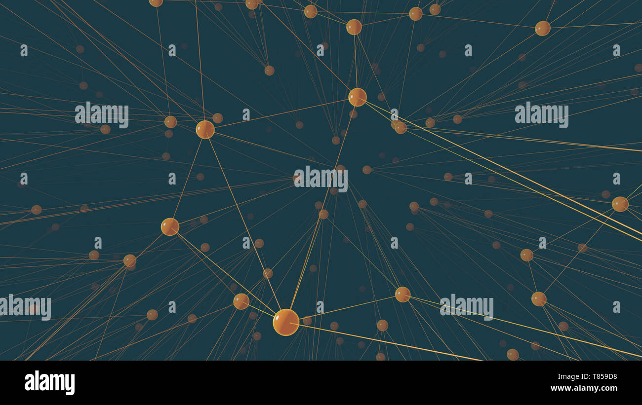Network, abstract illustration Stock Photo - Alamy