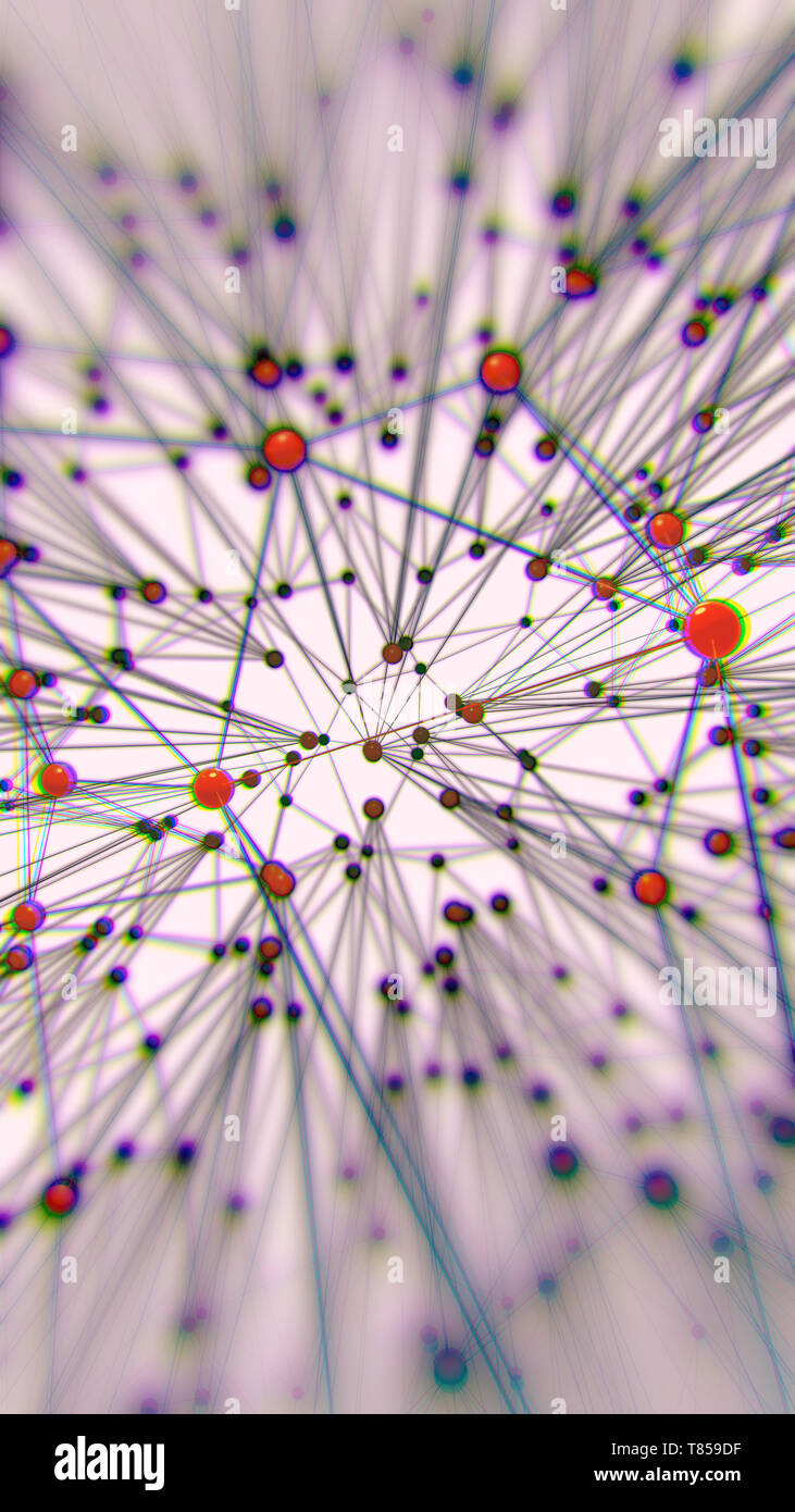 Network, abstract illustration Stock Photo - Alamy