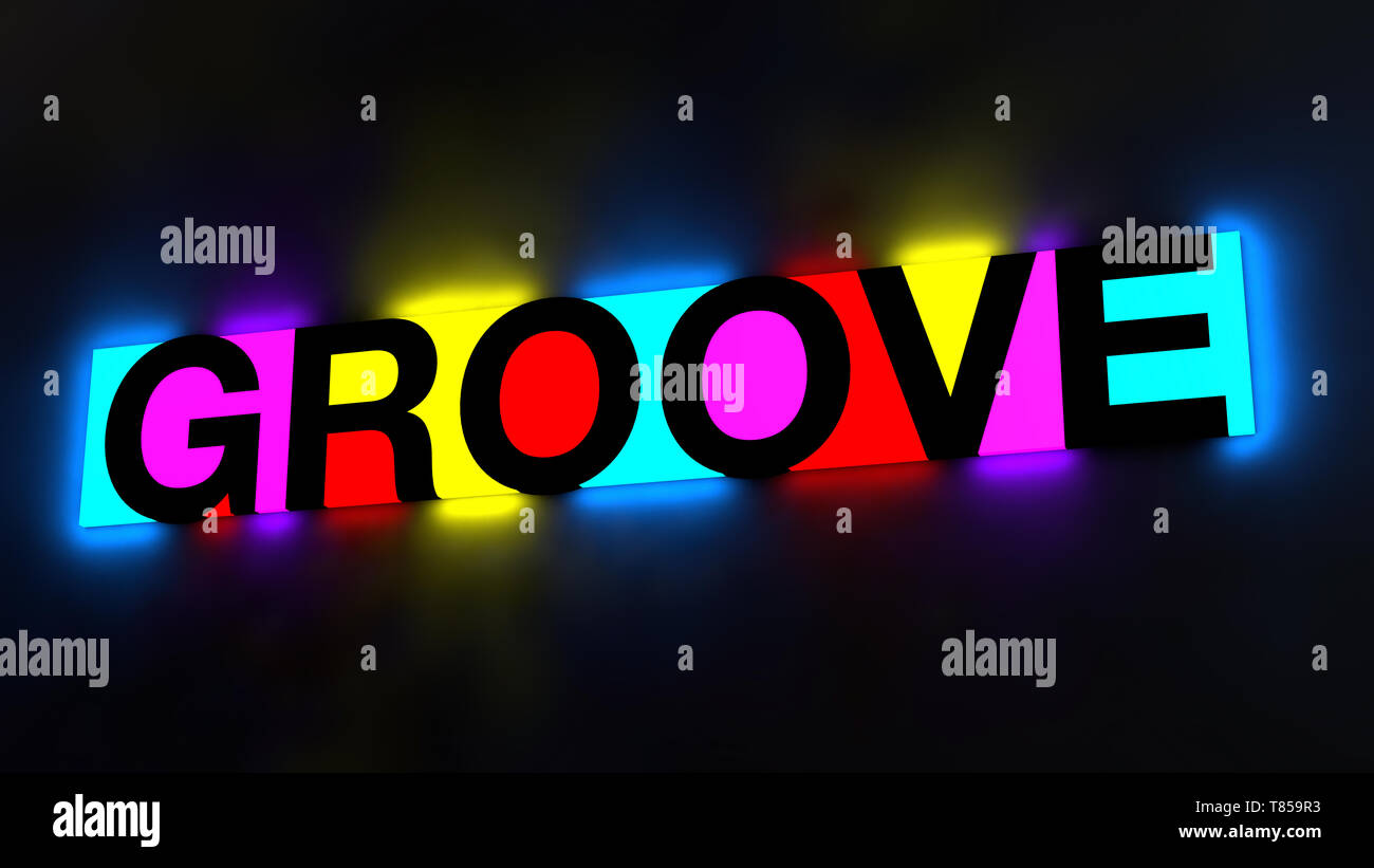 Groove logo hi-res stock photography and images - Alamy