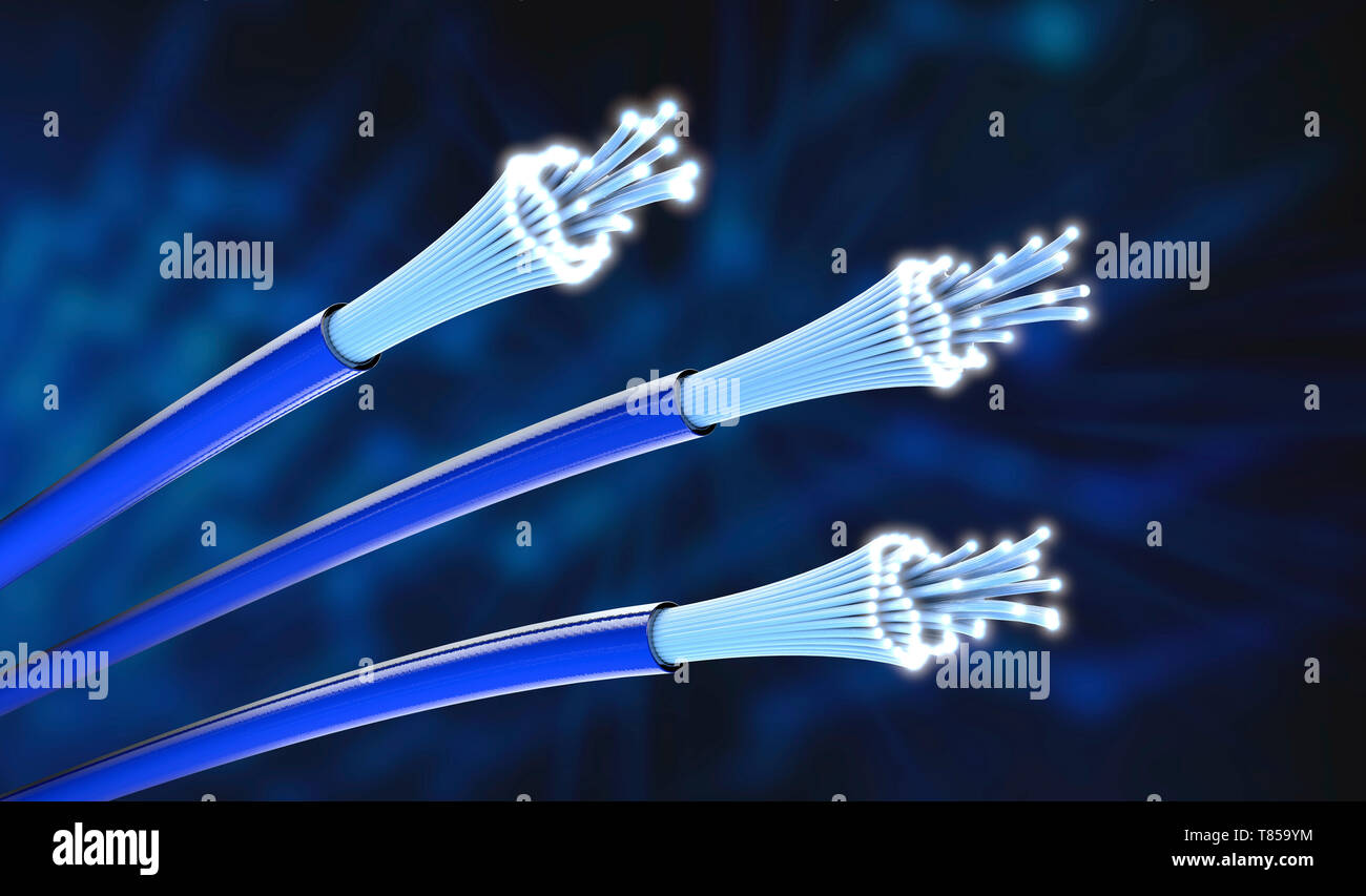 Fibre cable hi-res stock photography and images - Alamy