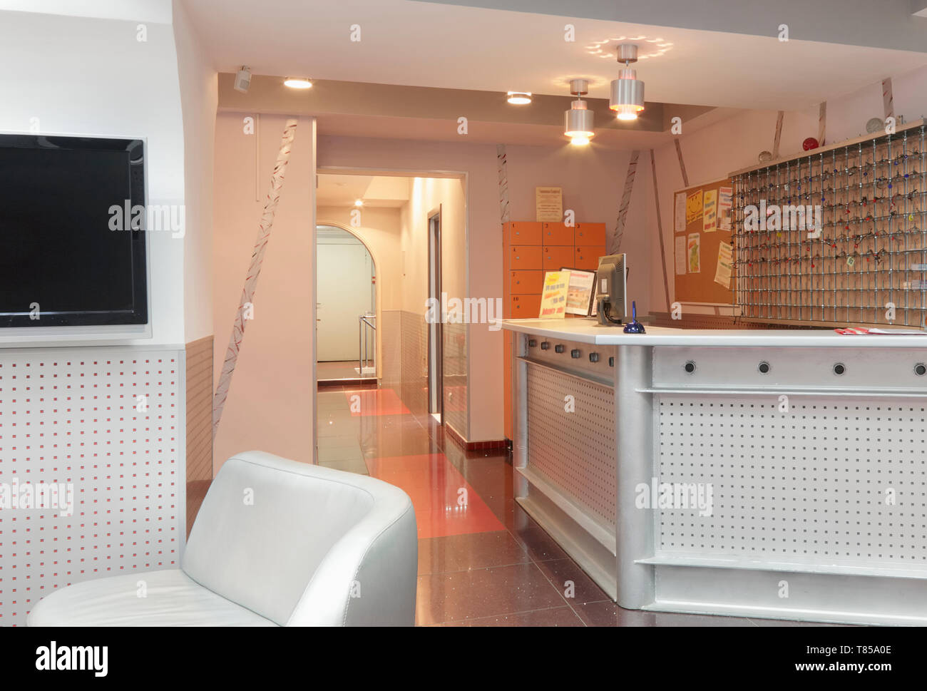 Fitness club reception hi-res stock photography and images - Alamy