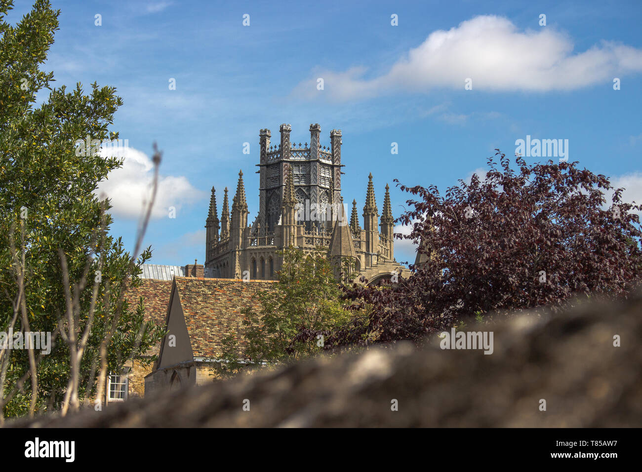 The Octagon Lantern Tower on Ely Cathedral Stock Photo - Alamy