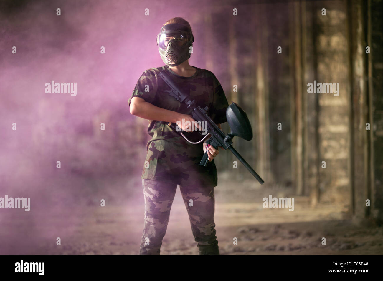 Sport war paint hi-res stock photography and images - Alamy