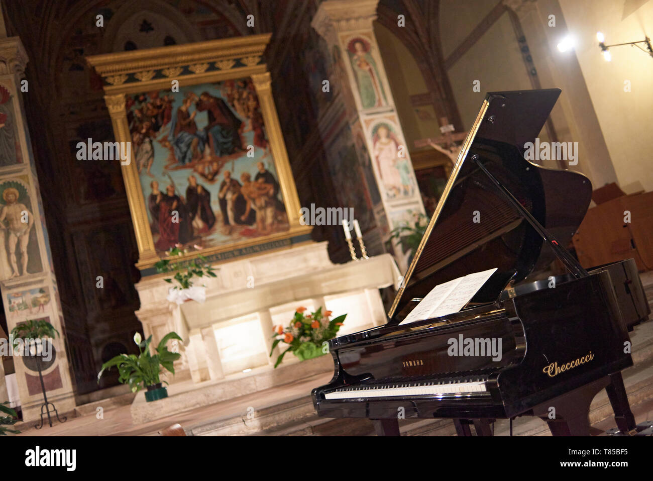 Church Piano High Resolution Stock Photography and Images - Alamy
