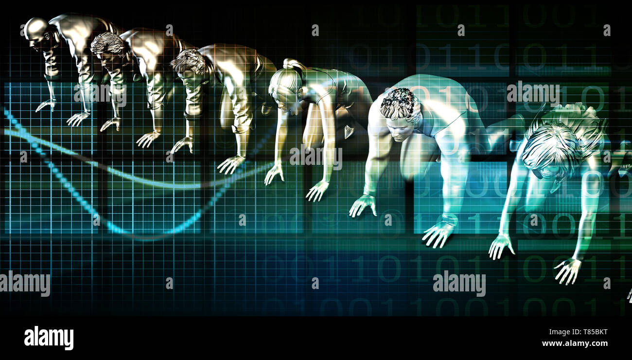 Project Management Business Solutions as an Abstract Background Stock ...