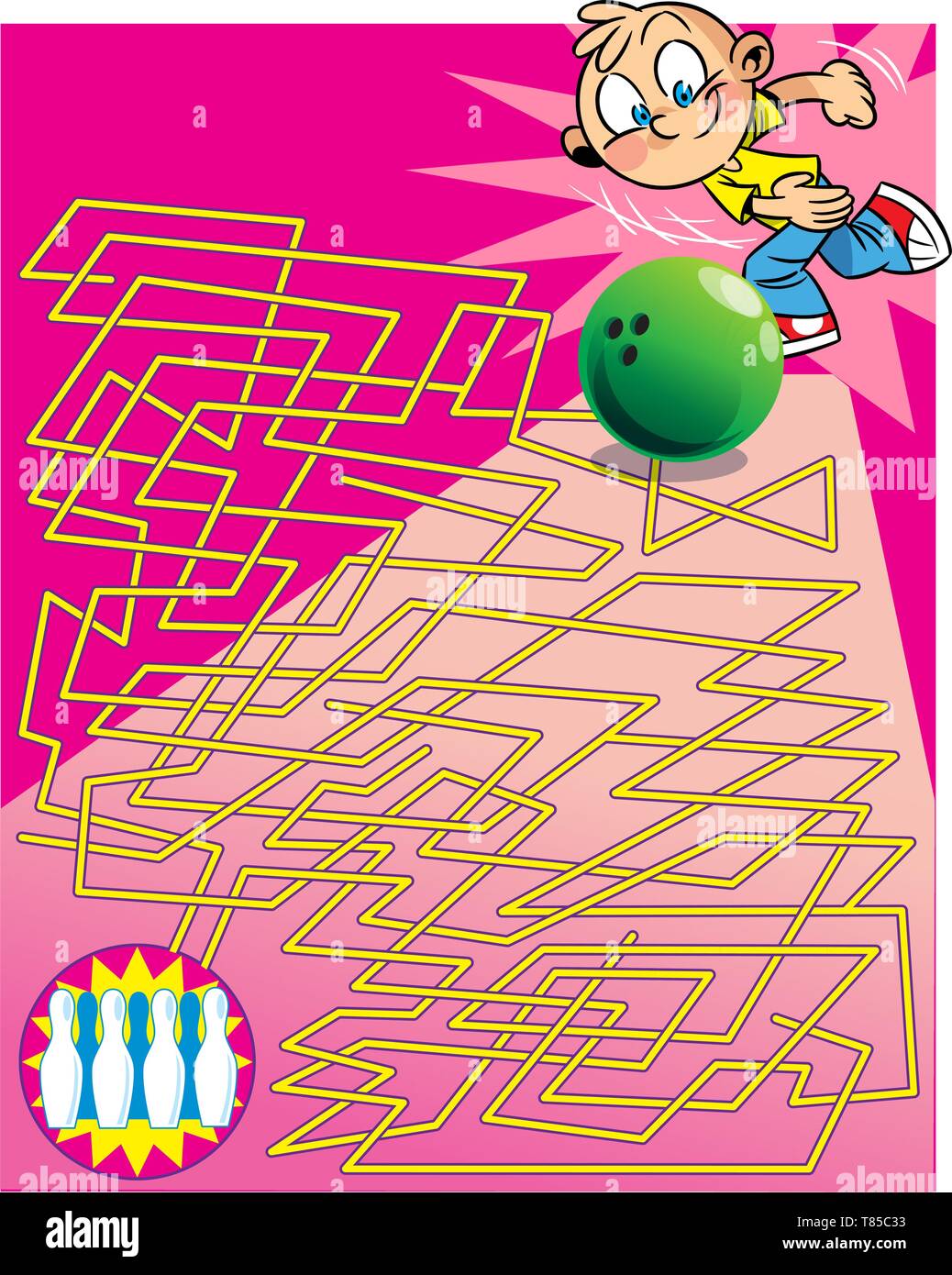 School boy ball Stock Vector Images - Alamy