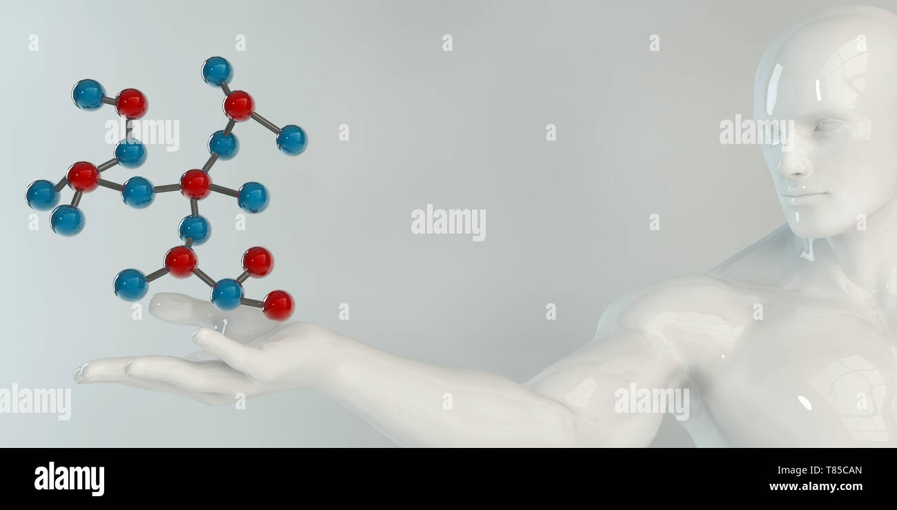 Abstract Clean Science or Medical Background Presentation Concept Stock ...