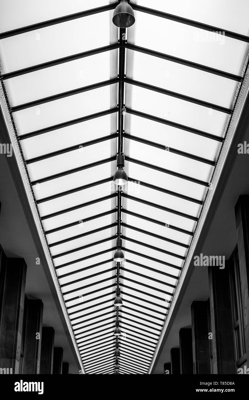 Skylight architecture with rib pattern and windows modern architecture ...