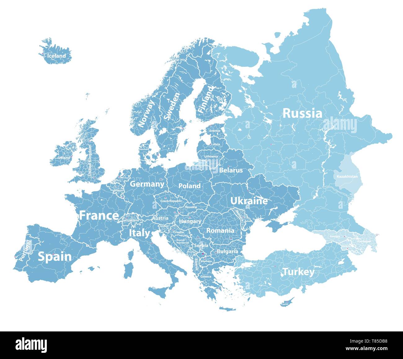 Europe vector high detailed political map Stock Vector Image & Art - Alamy Europe vector high detailed political map Stock Vector Image & Art - Alamy
