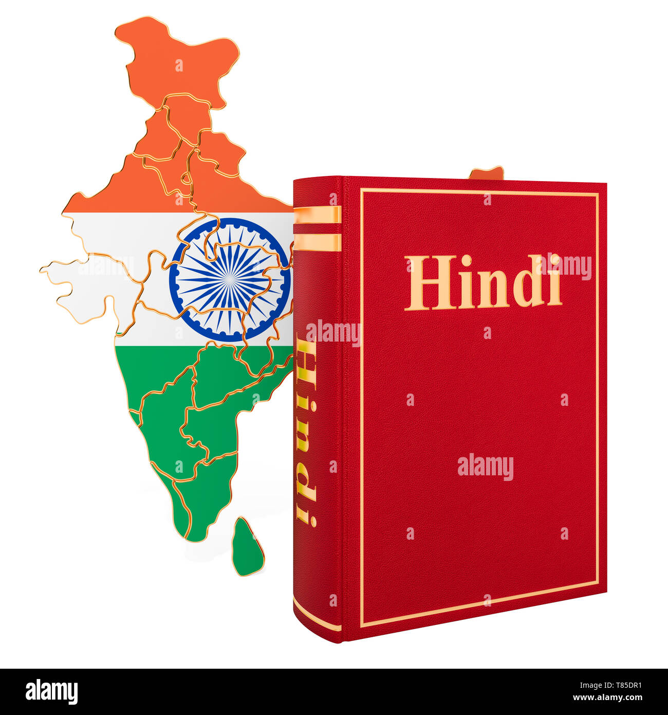 Hindi Language Map