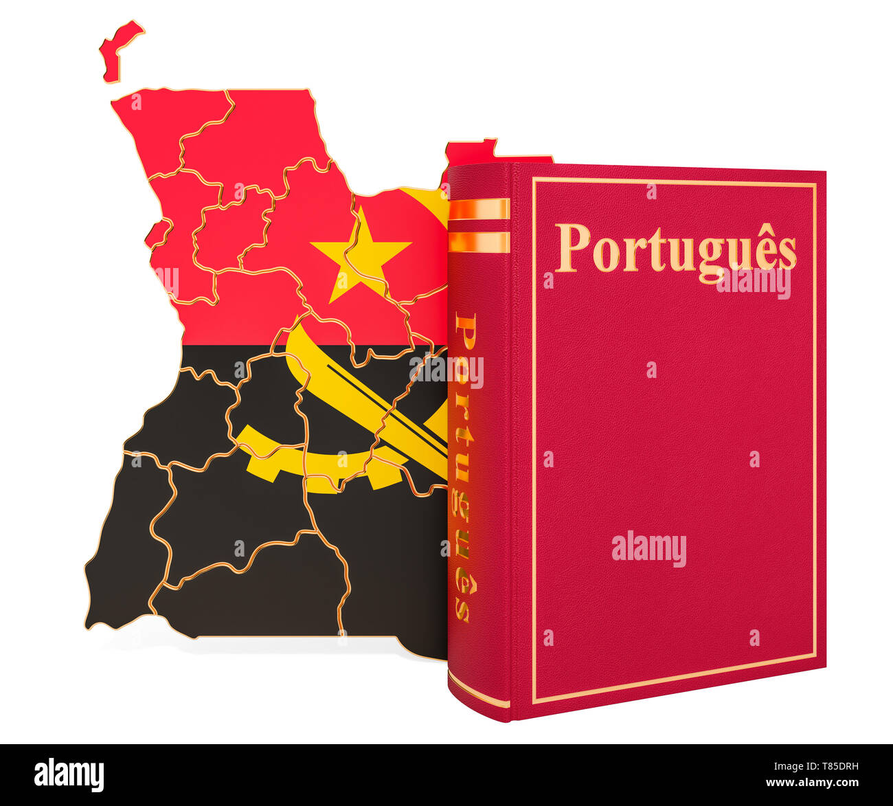 Portuguese Language Map