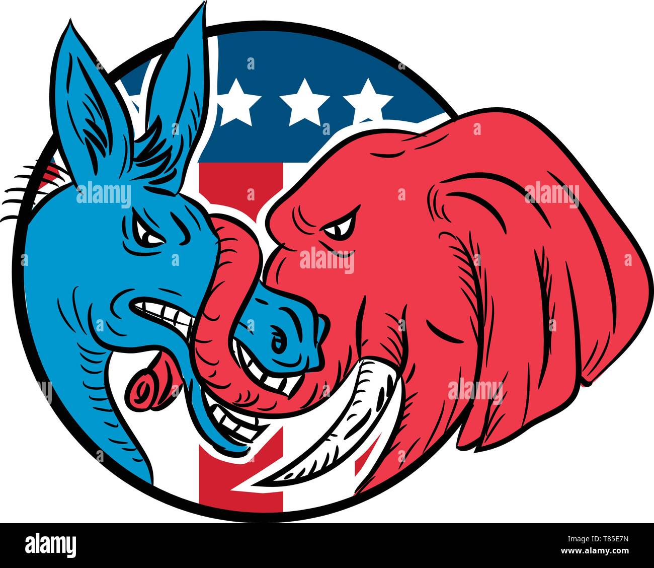 Donkey scratch Stock Vector Images - Alamy