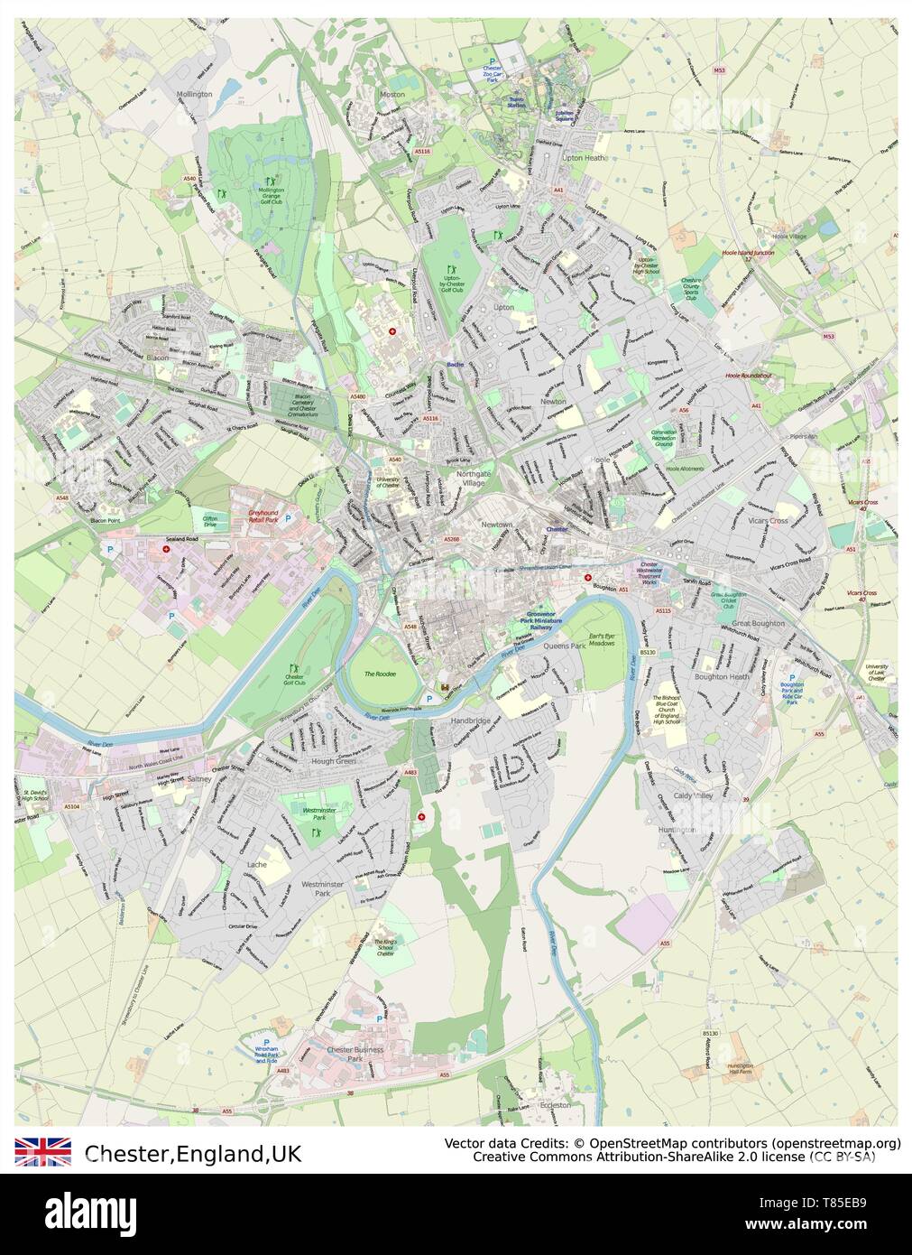 Big cities uk map High Resolution Stock Photography and Images - Alamy