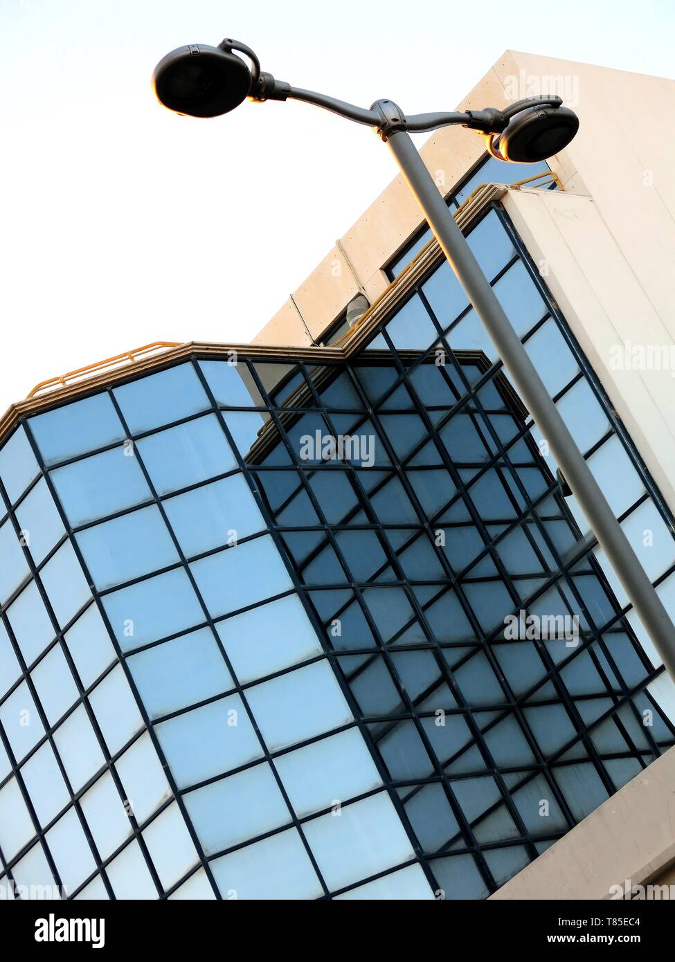 Reflection on building Stock Photo - Alamy